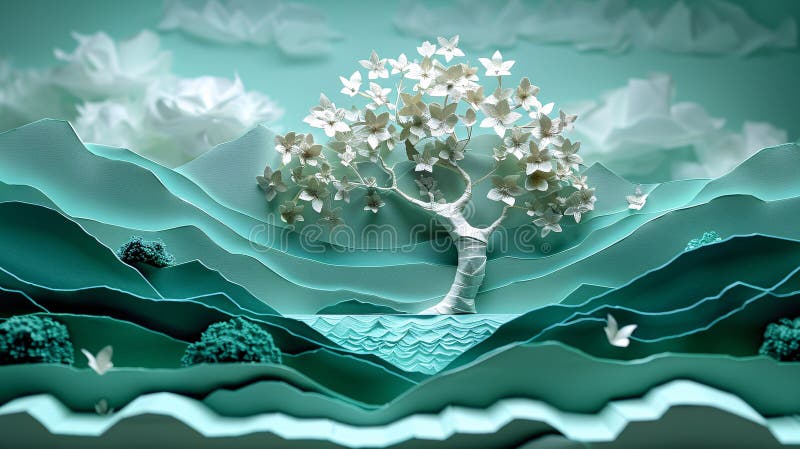 Innovative Paper Cutout Case Study Display, Educational Research ...