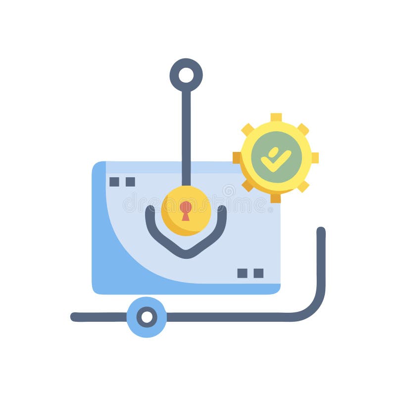 Innovative Phishing Protection Design Icon Stock Vector - Illustration ...