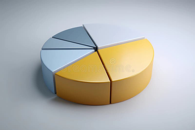 Innovative Pie Chart Design Showcasing Data Distribution in a Creative ...