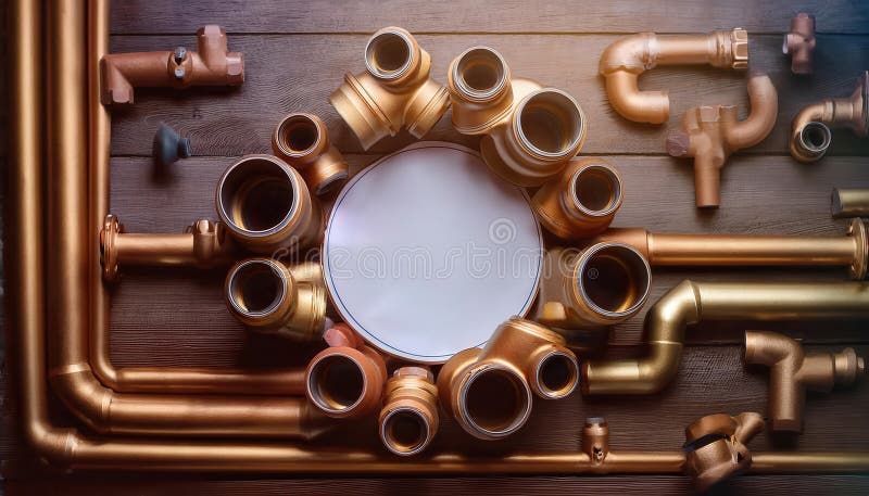 Innovative Plumbing Pipes Displayed Creatively, Showcasing Durability ...