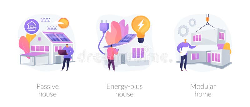 Innovative Private Construction Technologies Abstract Concept Vector ...