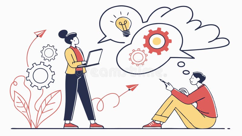 Innovative Problem Solving and Creative Solutions, Vector Design Generative AI Stock Vector ...