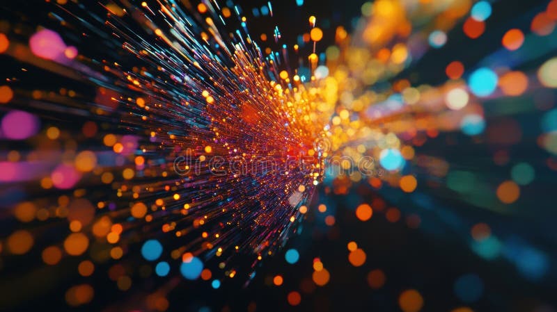 Innovative Production, Fiber Optic Cables Transferring Data at High ...