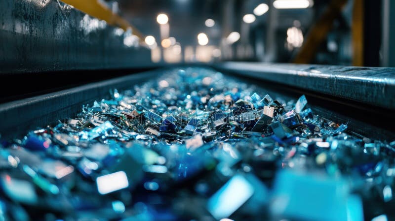Innovative Production Line Processing Crushed Glass for Recycling Stock ...