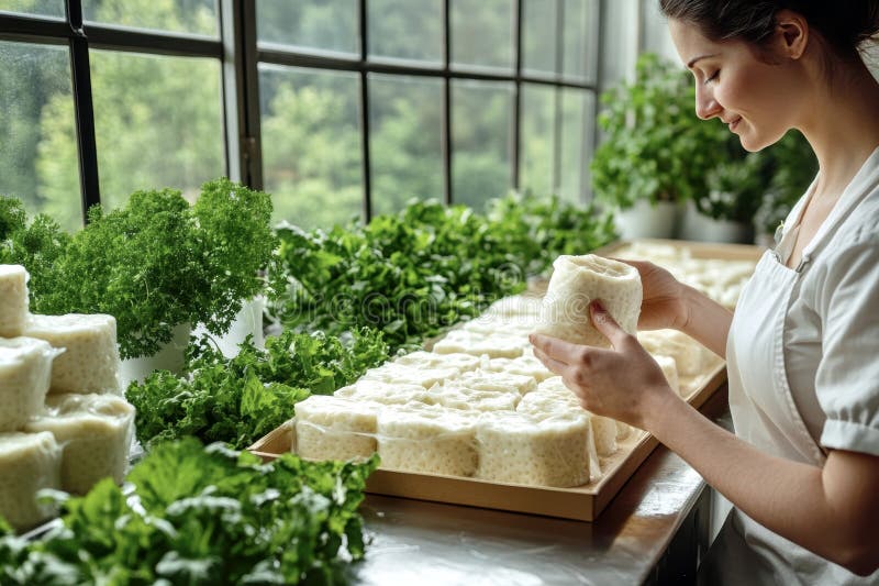 An Innovative Production Process of Mycelium Packaging, Showcasing the ...