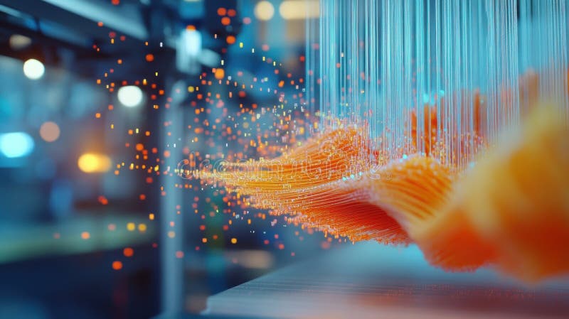 Innovative Production Process Transforming Raw Materials into Fiber ...