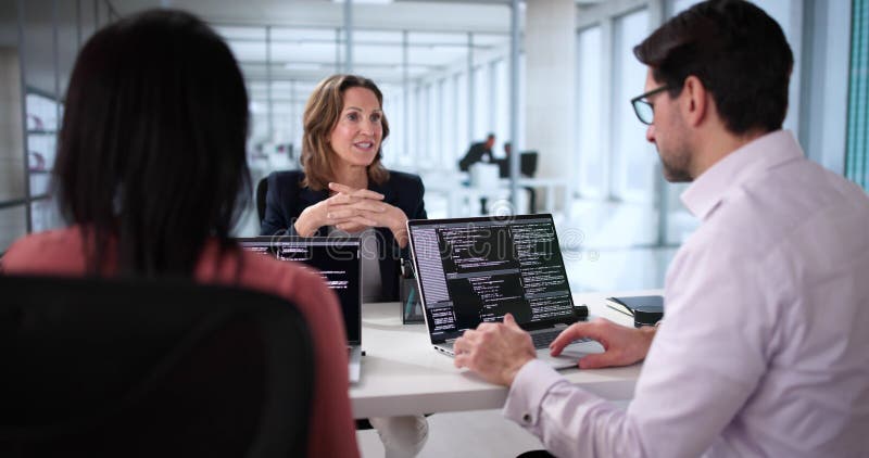 Innovative Programmer Leads Diversity Training Stock Image - Image of notebook, office: 362853899