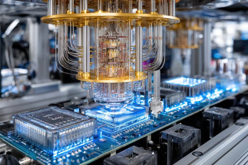 Innovative Quantum Computer Technology Emerging in a Research Facility ...