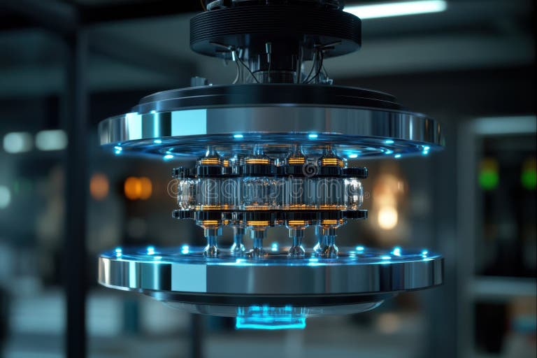 Innovative Quantum Processor on Display in a High-tech Research ...