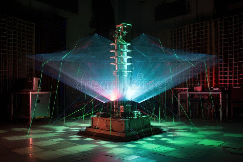 Innovative Quantum Radar Research Project Stock Image - Image of ...