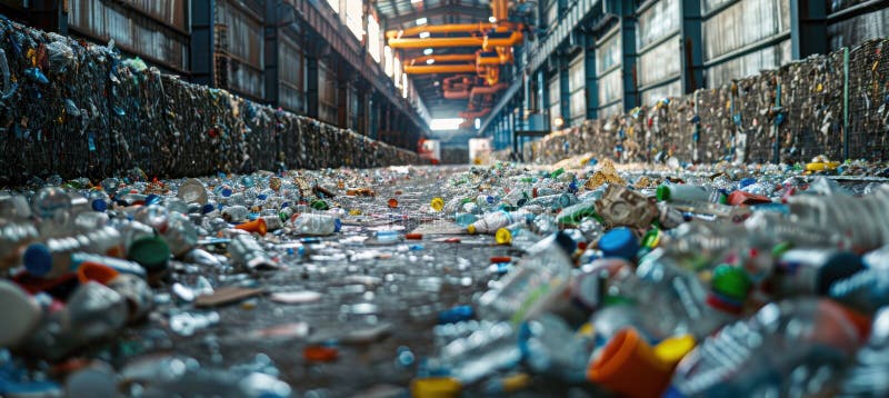 Innovative Recycling Facility with Advanced Sorting Systems for Plastic ...