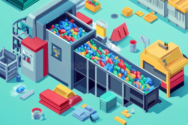 Innovative Recycling Machine Transforms Plastic Waste into New Products ...