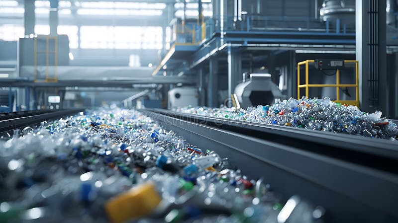 Innovative Recycling Plant Featuring Active Conveyor System for ...