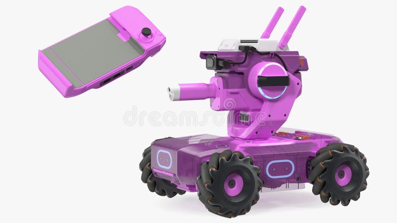 Innovative Remote Control Tank with Camera Drone Stock Illustration ...