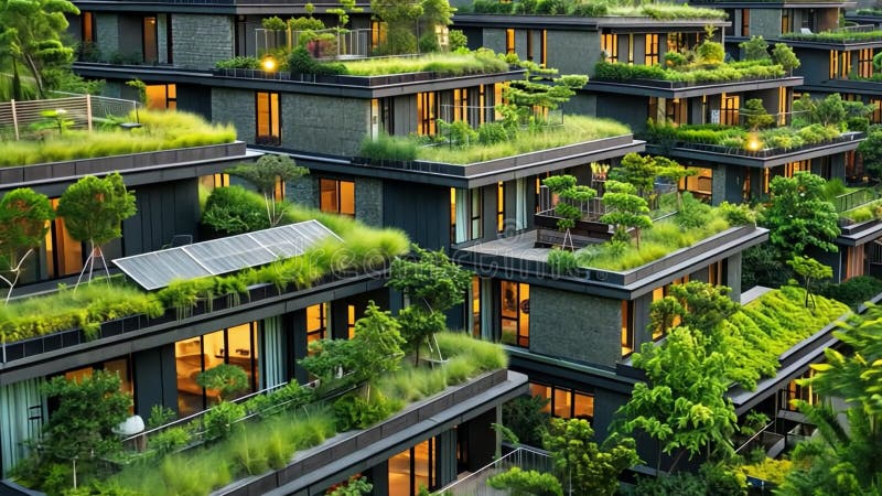 Eco-friendly Residential Development Featuring Innovative Greenery on ...