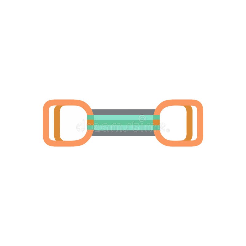 Innovative Resistance Band Icon Stock Illustration - Illustration of ...