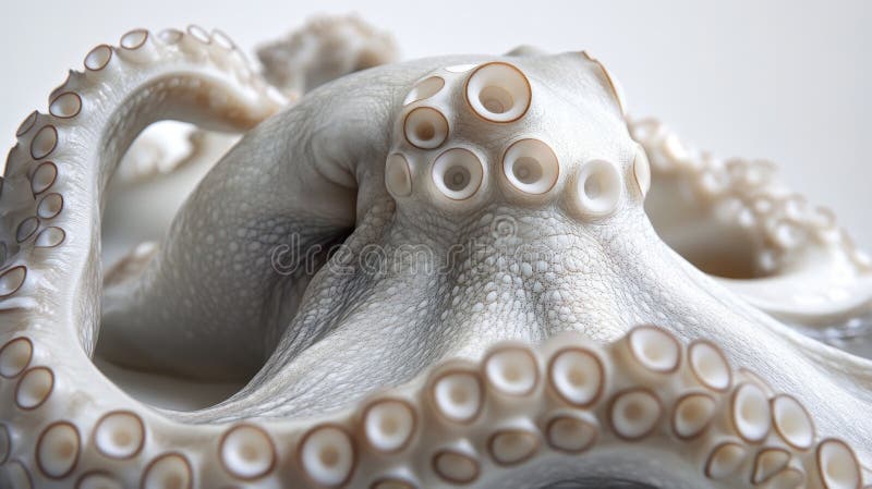 Innovative Reversible Adhesive Mimicking Octopus Grip Technology Stock ...