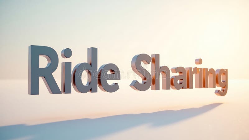 Innovative Ride Sharing Concept Showcasing Modern Transportation Solutions Stock Illustration ...