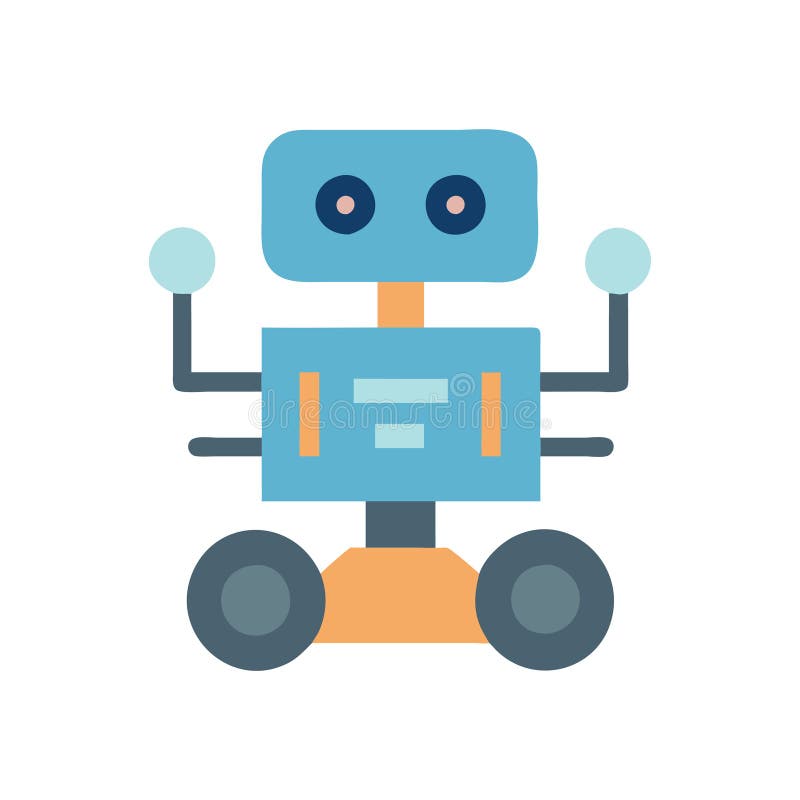 Innovative Robot Design Icon Stock Vector - Illustration of ...