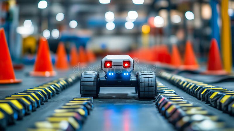 Innovative Robot Exploring Manufacturing Environment with Colorful ...