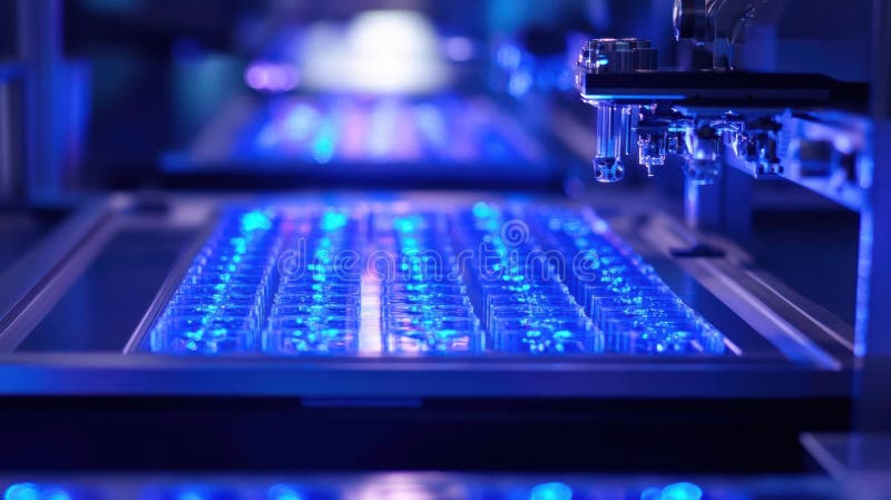 Innovative Robotic Arm Handling Samples in Modern Laboratory Automation ...