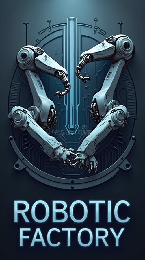 Innovative Robotic Arms Logo Representing Precision and Technology ...