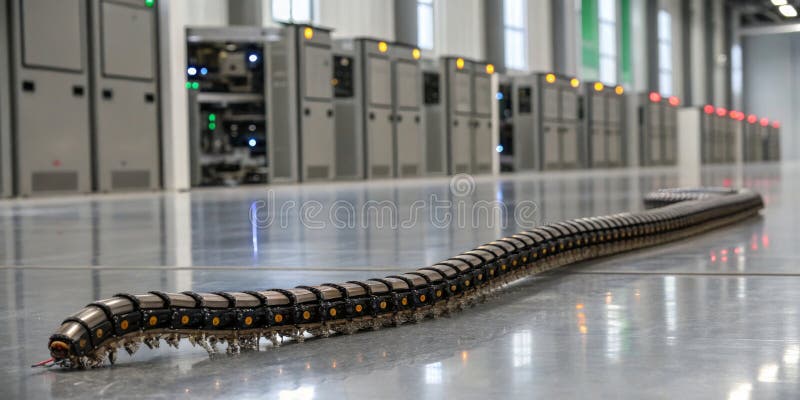Innovative Robotic Centipede Moves through a High-tech Facility ...