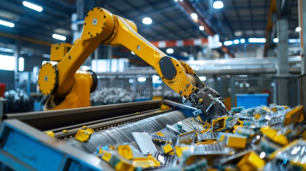 An Innovative Robotic System Picking and Sorting Materials in a ...