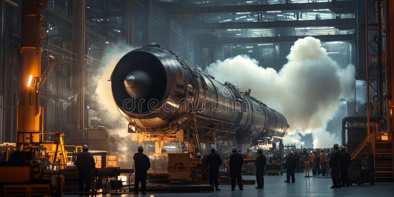 The Innovative Rocket Assembly Process in a CuttingEdge Modern ...