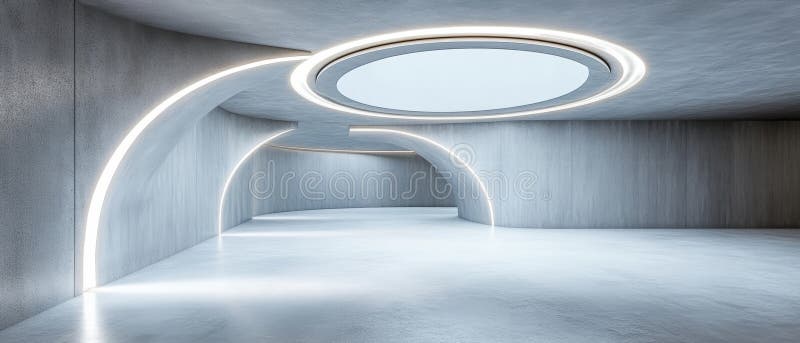 Innovative Round Building Design Captivating Dynamic Lighting Effects ...