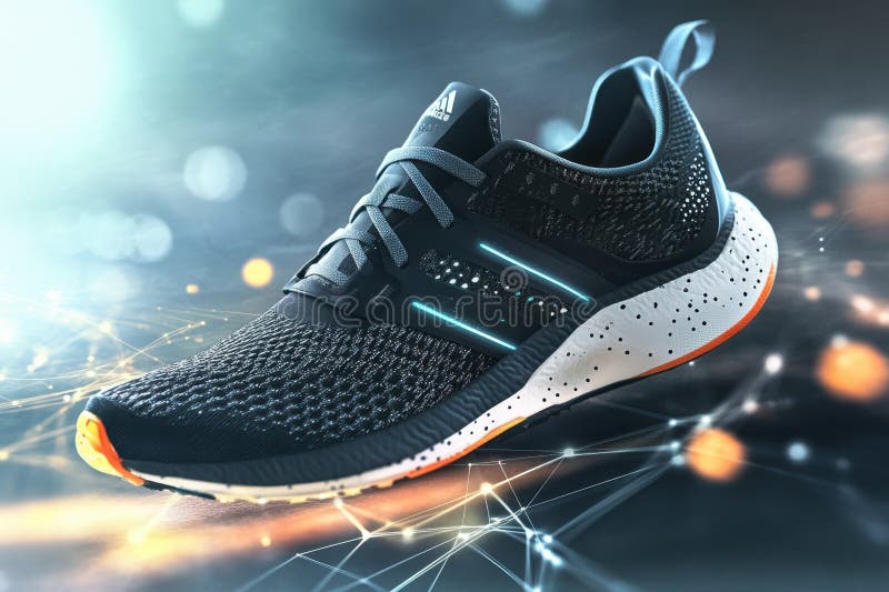 Innovative Running Shoe Highlighting Modern Design and Advanced ...