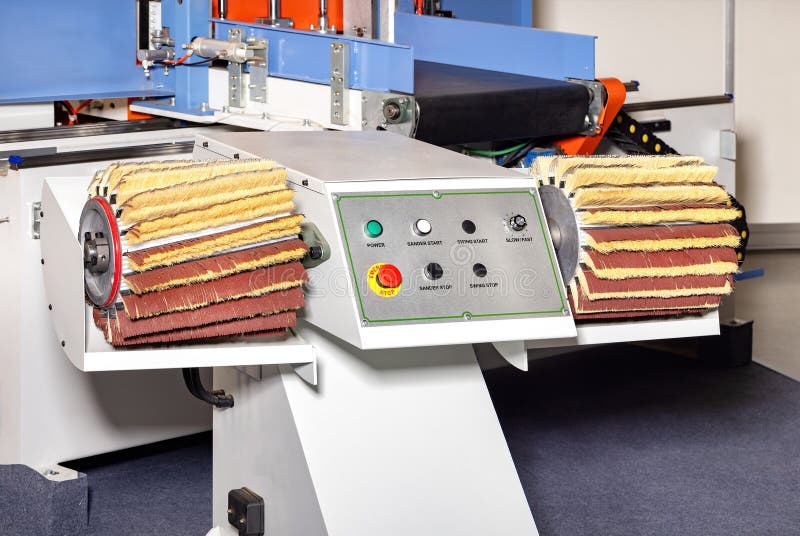 Innovative Sanding Machine Designed for Precision Wood Finishing in a ...