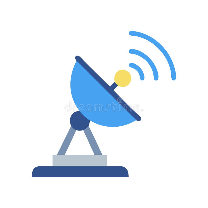 Innovative Satellite Receiver Design Icon Stock Vector - Illustration ...