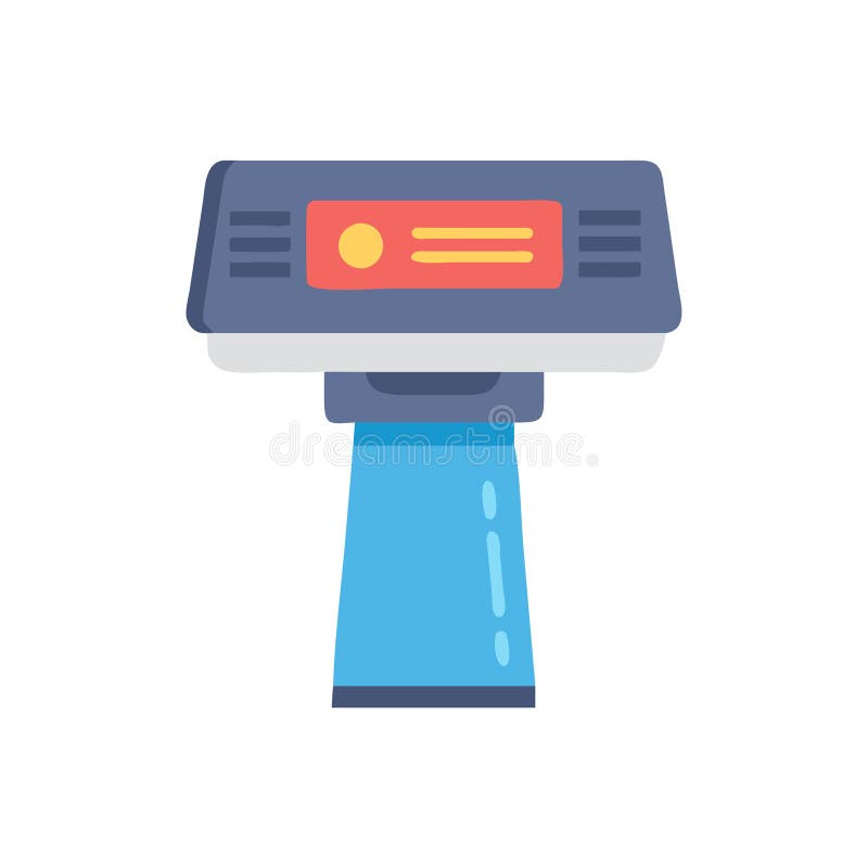 Innovative Scanner Icon Illustration Stock Vector - Illustration of ...