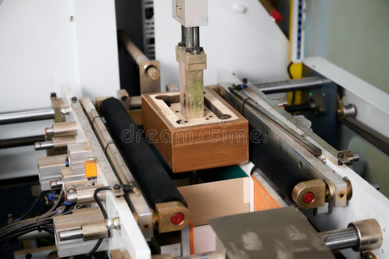 Innovative Machine Wraps Rectangular Boxes Precision Modern Packaging ...