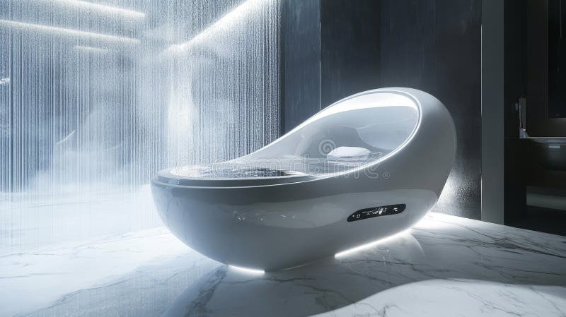 Innovative Smart Bathroom with Voice Controlled Features and Advanced ...