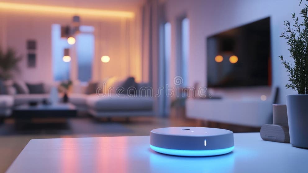Innovative Smart Devices Designed for Modern Living Spaces Stock ...