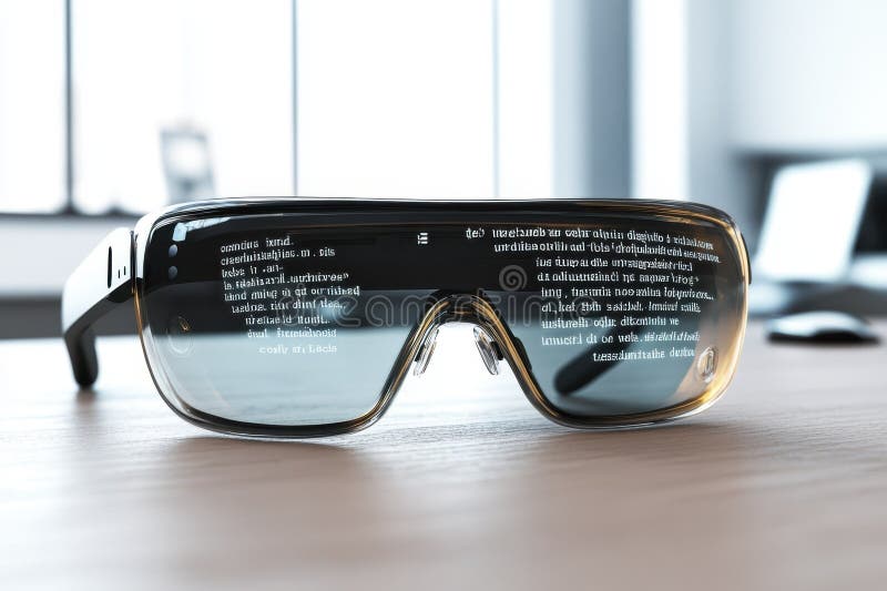 Innovative Smart Glasses Designed for a Modern Co-working Space with ...