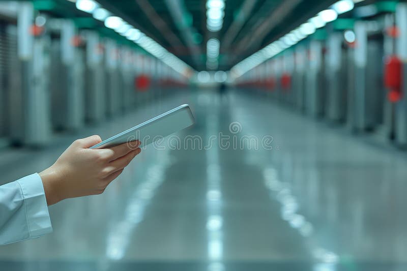 Innovative Smart Industry Automation Tablet Controlled Manufacturing ...