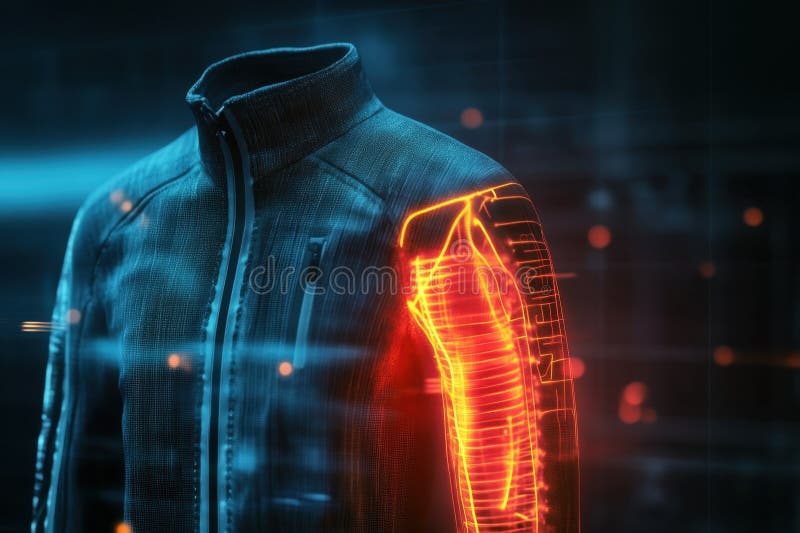 Innovative Smart Jacket Showcasing Advanced Heating Technology in ...