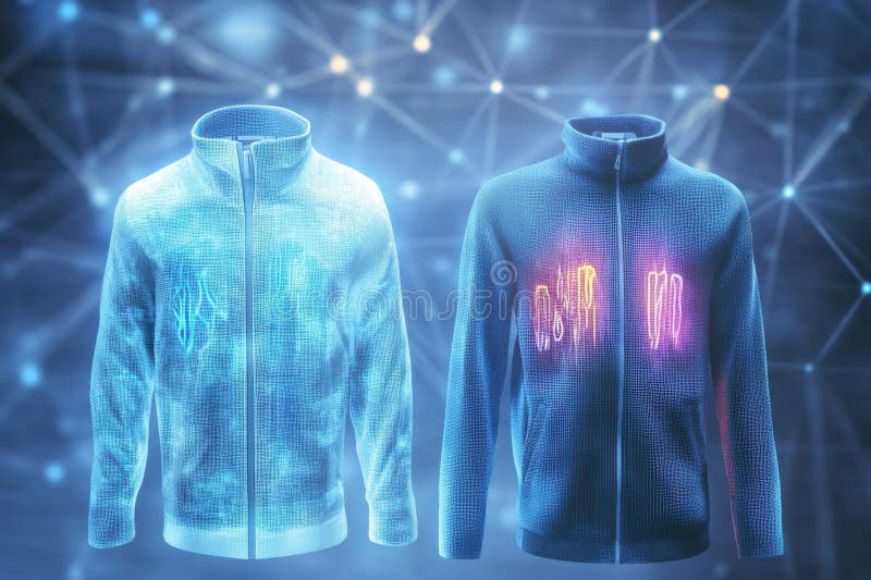 Innovative Smart Jackets with Glowing Designs Showcased at Technology ...