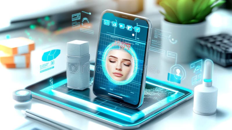 Innovative Smartphone Concept Featuring Advanced Facial Recognition ...