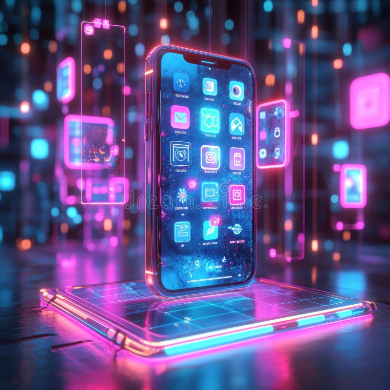 An Innovative Smartphone Design is Showcased with Advanced Technology ...