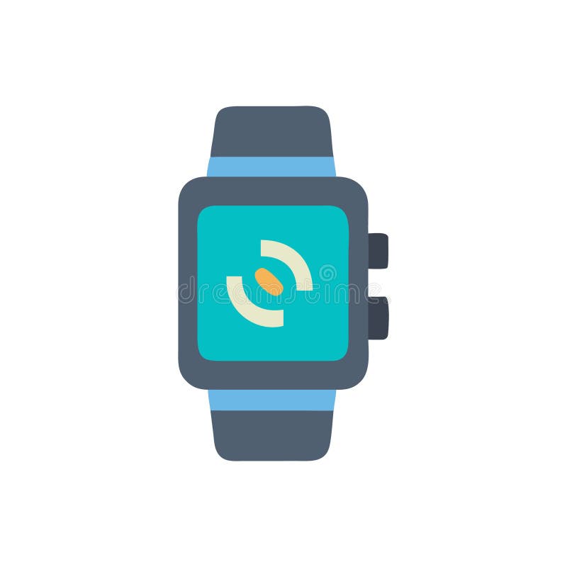 Innovative Smartwatch Features Icon Stock Image - Illustration of ...
