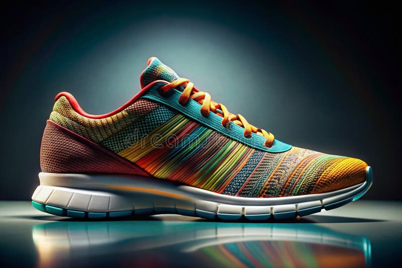 Innovative Sneaker Design Unveiling a CuttingEdge Prototype CloseUp ...