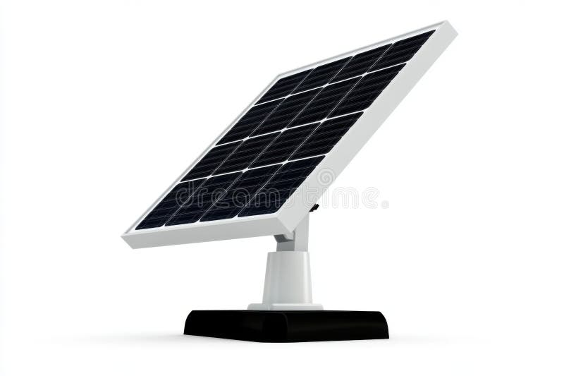 Innovative Solar Panel on Adjustable Stand for Efficient Energy Capture ...