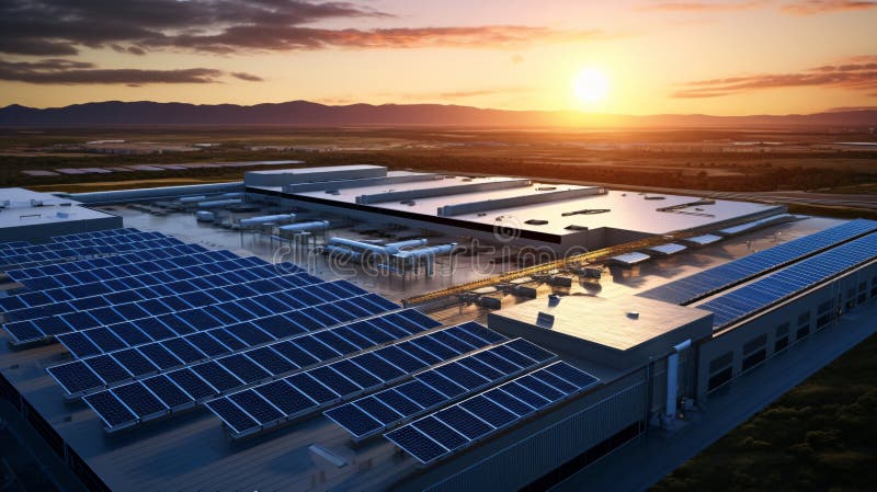 Innovative Solar Panel Manufacturing Plant Producing State-of-the-Art ...