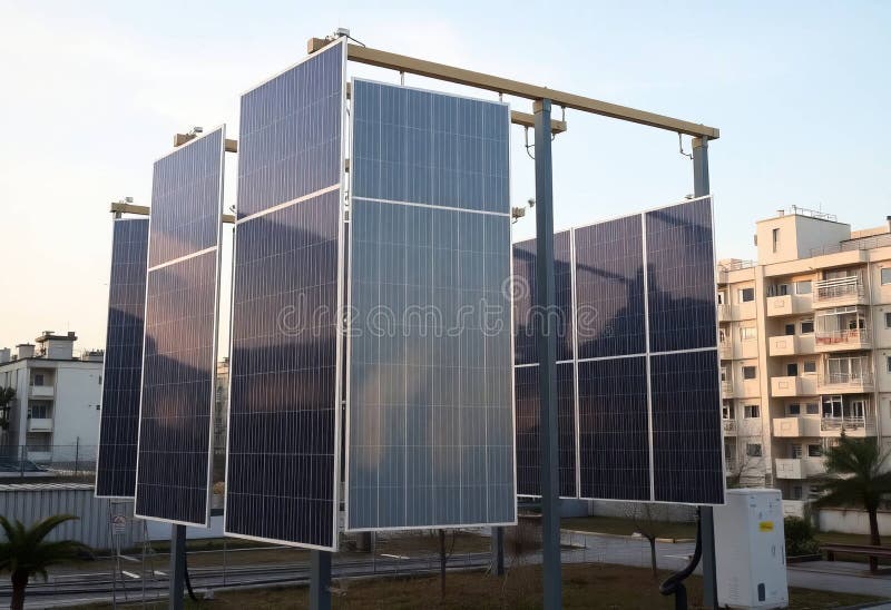 Innovative Solar Panel Technology Display Stock Illustration ...