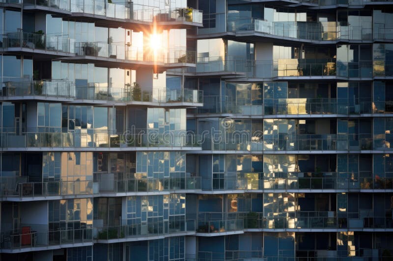 Innovative Solar Panels Integrated into the Windows of a High-rise ...