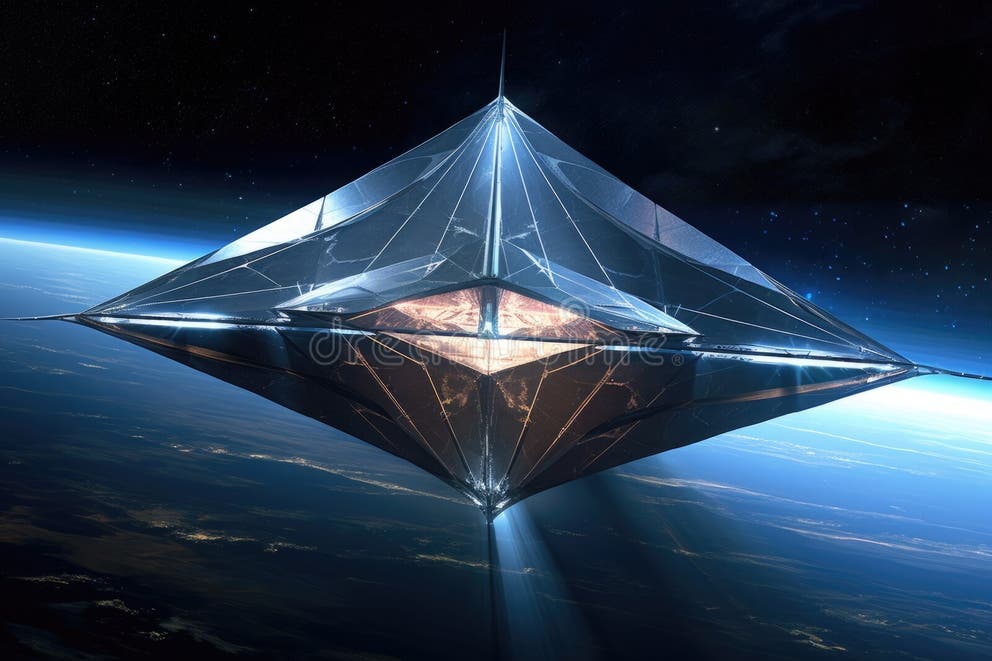 Innovative Solar Sail Design Concepts Stock Photo - Image of propulsion ...